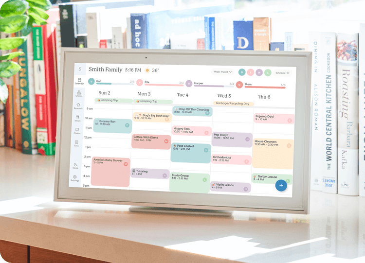 Skylight | Skylight Calendar & Frame | Smart Calendar & Digital Picture ...